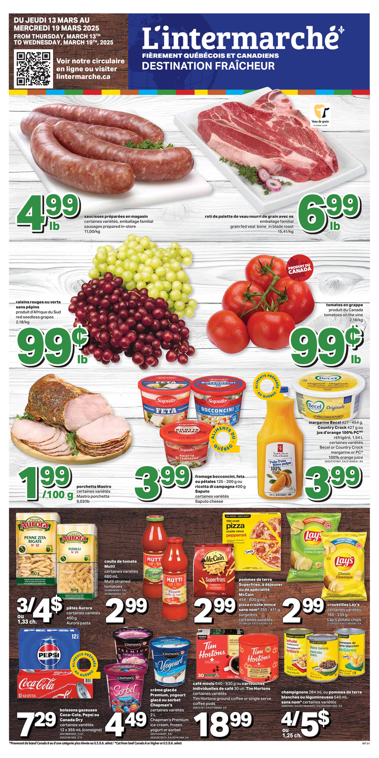 Weekly Flyer – Intermarché Groupe Lagoria