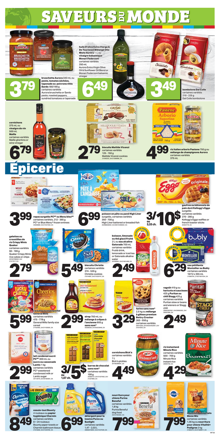 Weekly Flyer – Intermarché Groupe Lagoria